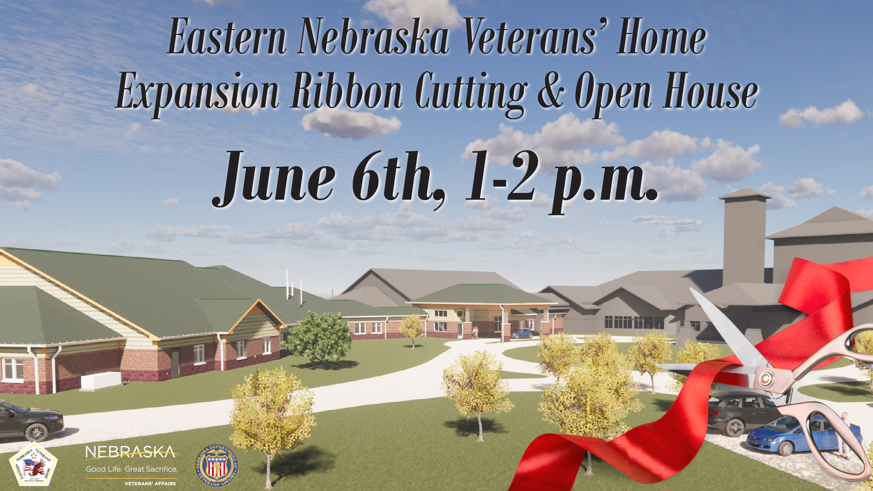ENVH Expansion Ribbon Cutting & Open House | Nebraska Department of Veterans' Affairs